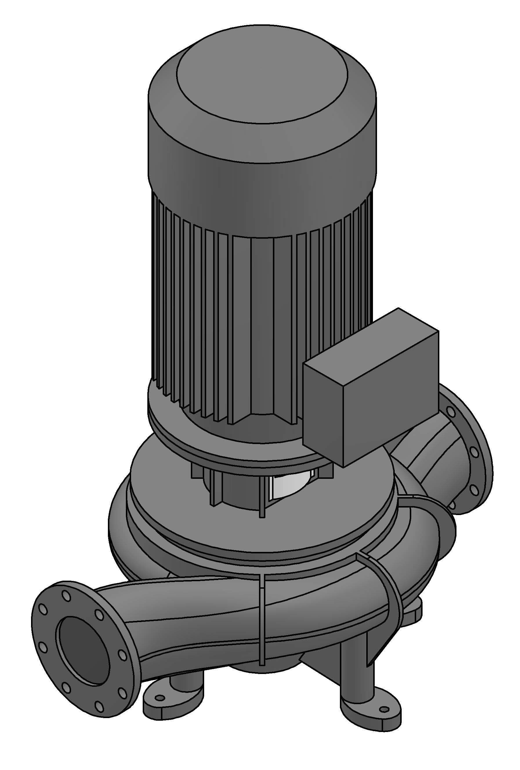 Centrifugal pump 3D model | CGTrader