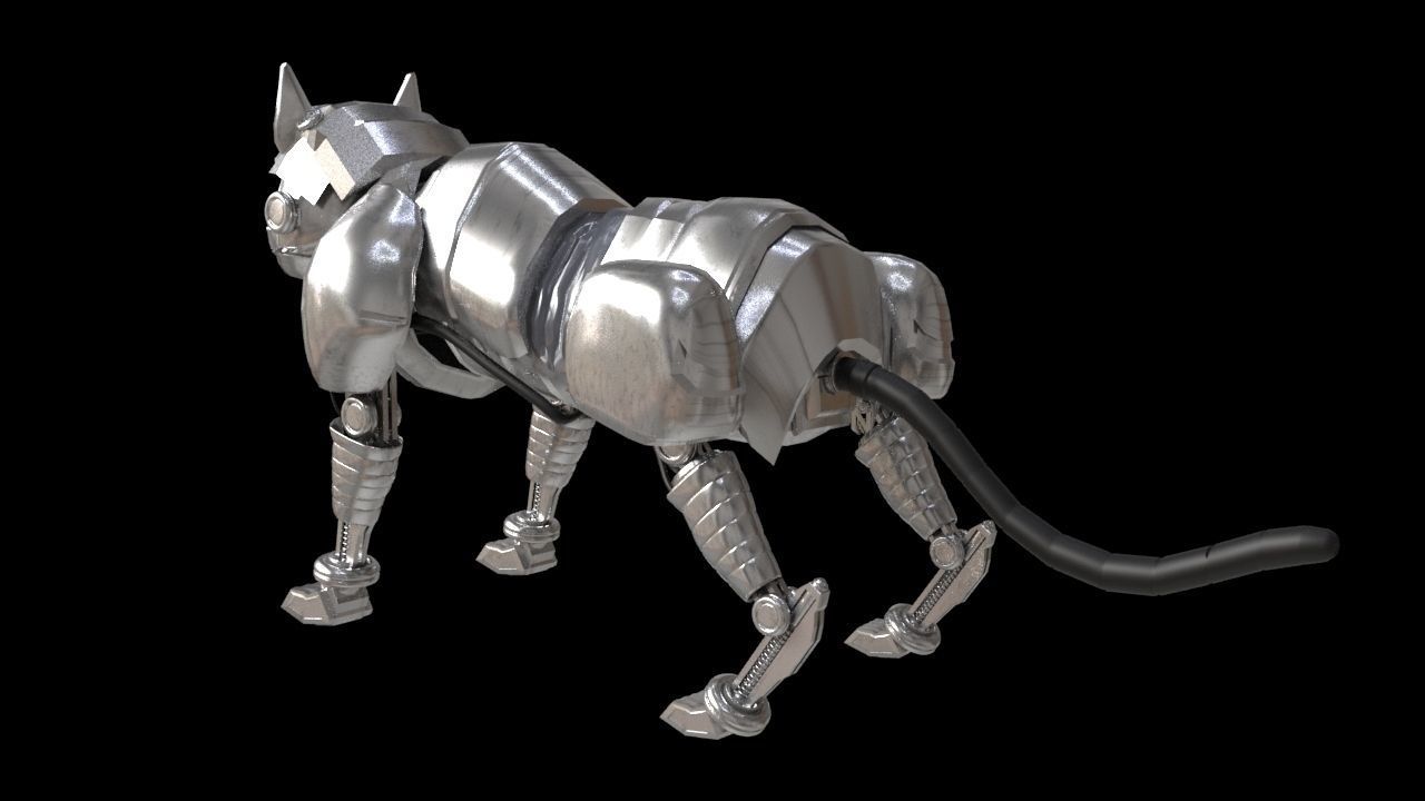 The Cat Robot 3D model 3D model | CGTrader