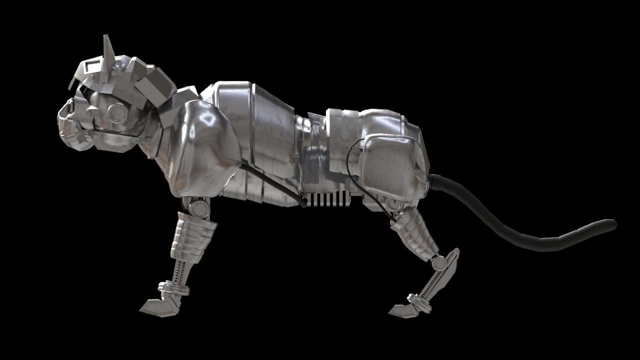 The Cat Robot 3D model 3D model | CGTrader
