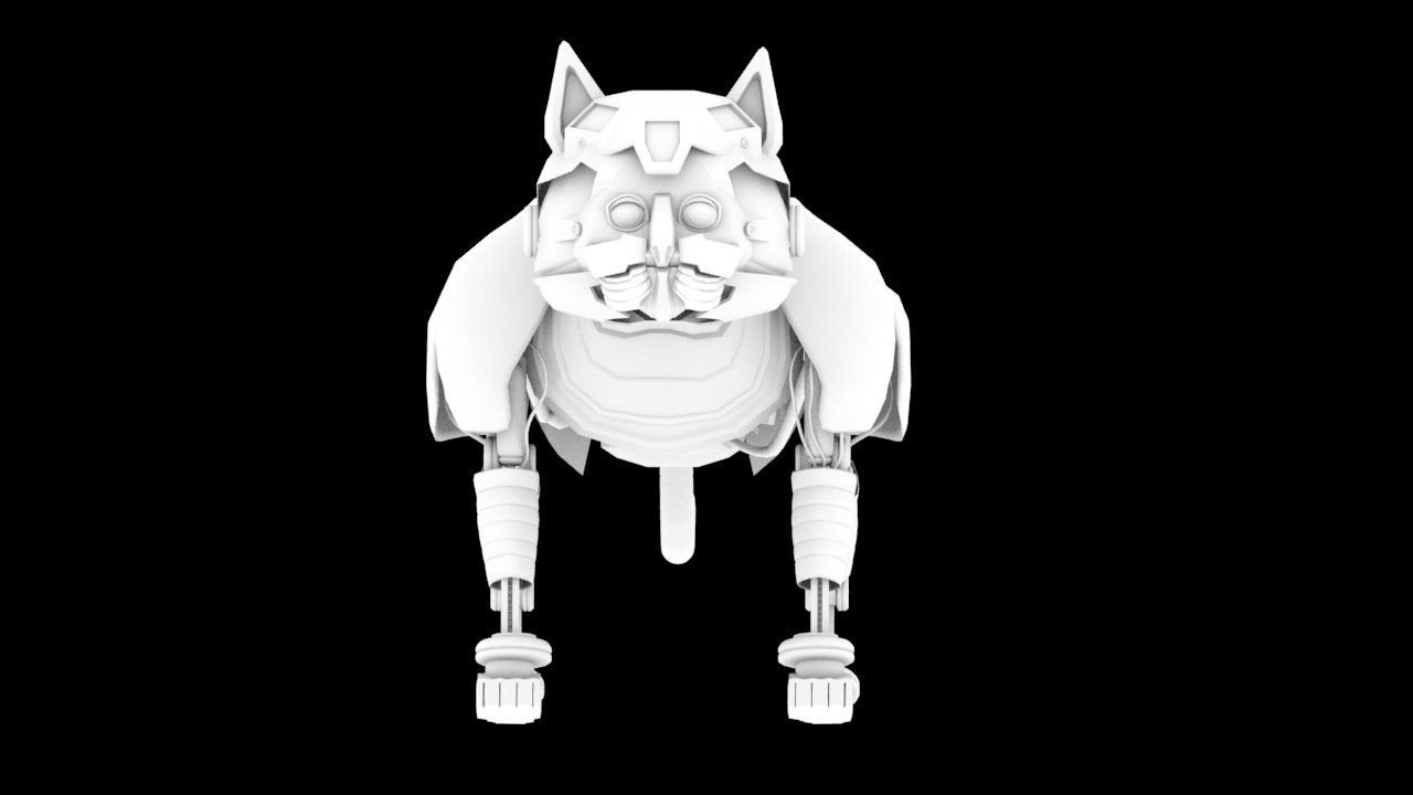 The Cat Robot 3D model 3D model | CGTrader