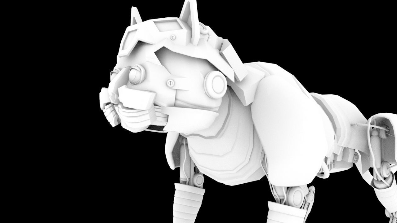 The Cat Robot 3D model 3D model | CGTrader