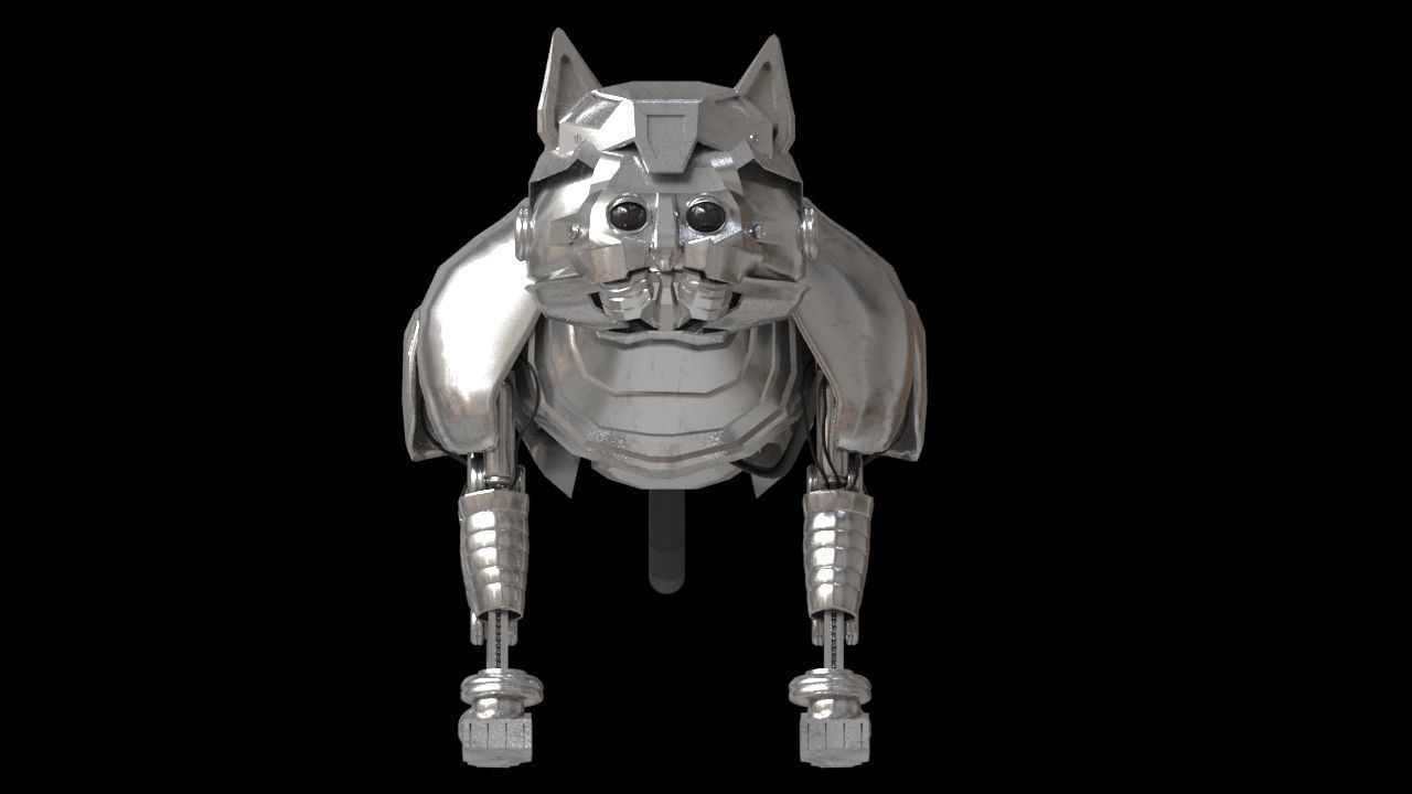 The Cat Robot 3D model 3D model | CGTrader