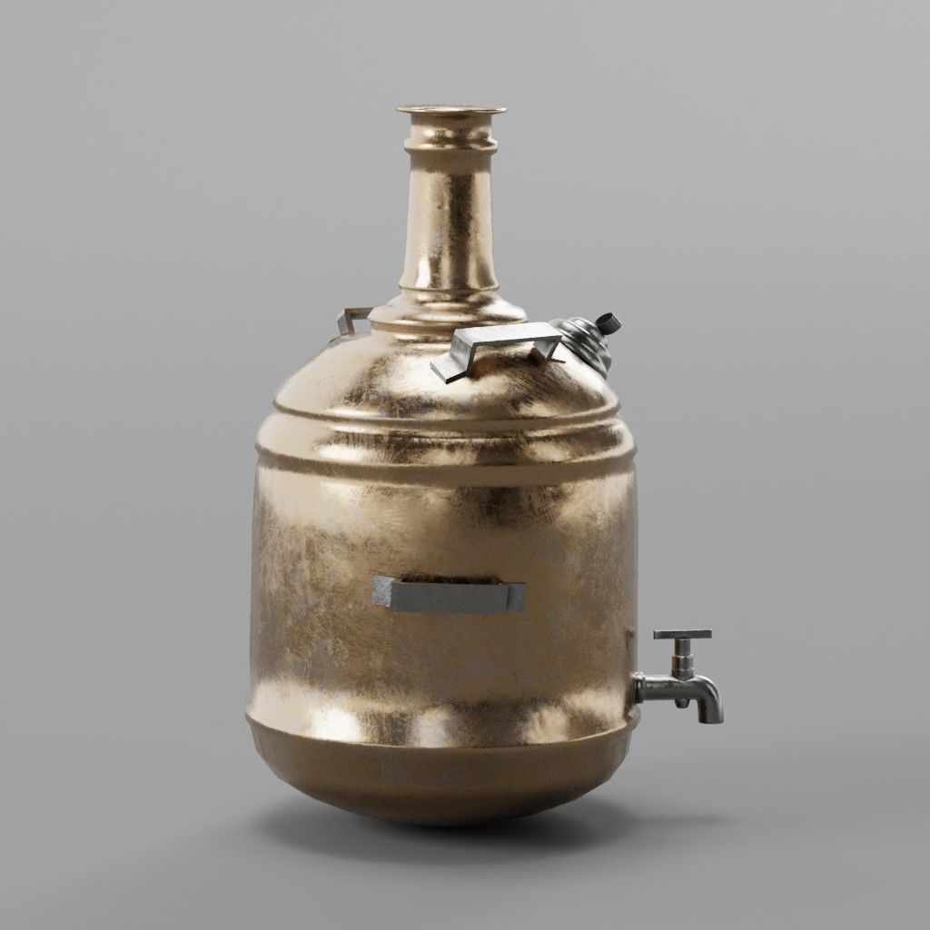 3D model Indian Tea Boiler VR / AR / low-poly | CGTrader