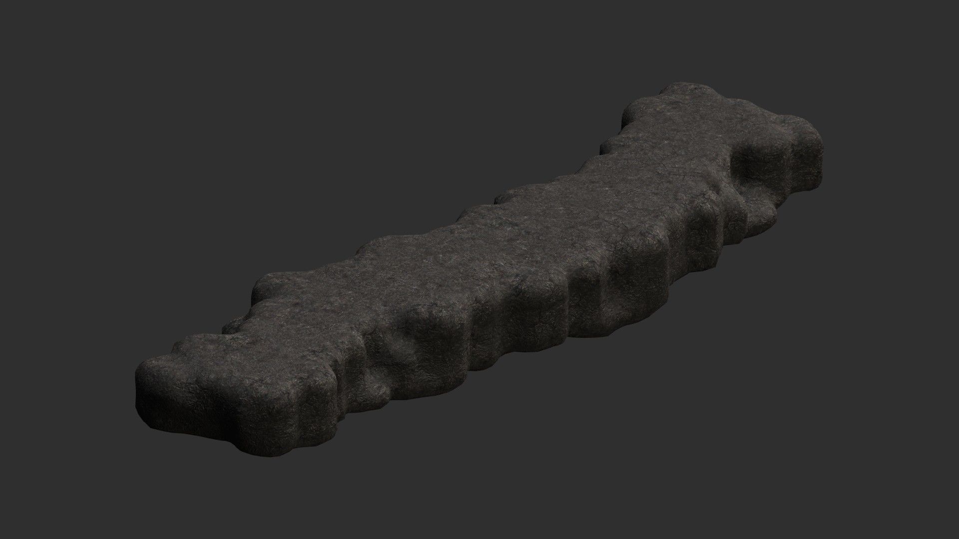 Rock Walkway 2 - Base free VR / AR / low-poly 3D model | CGTrader