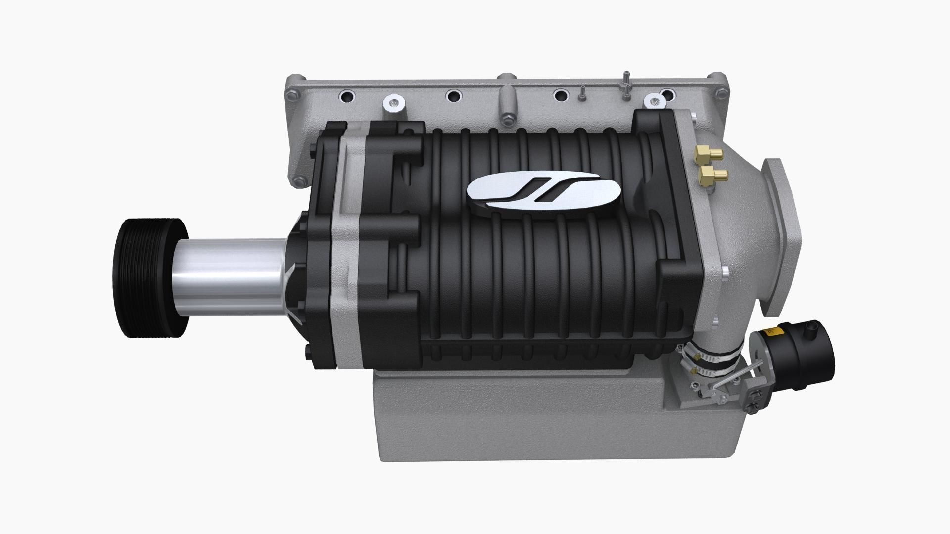 3D model Jackson Racing K-Series supercharger VR / AR / low-poly | CGTrader