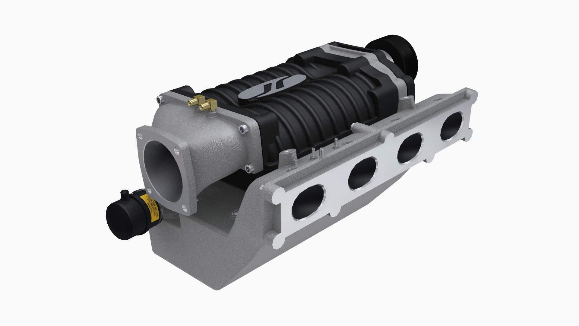 3D model Jackson Racing K-Series supercharger VR / AR / low-poly | CGTrader