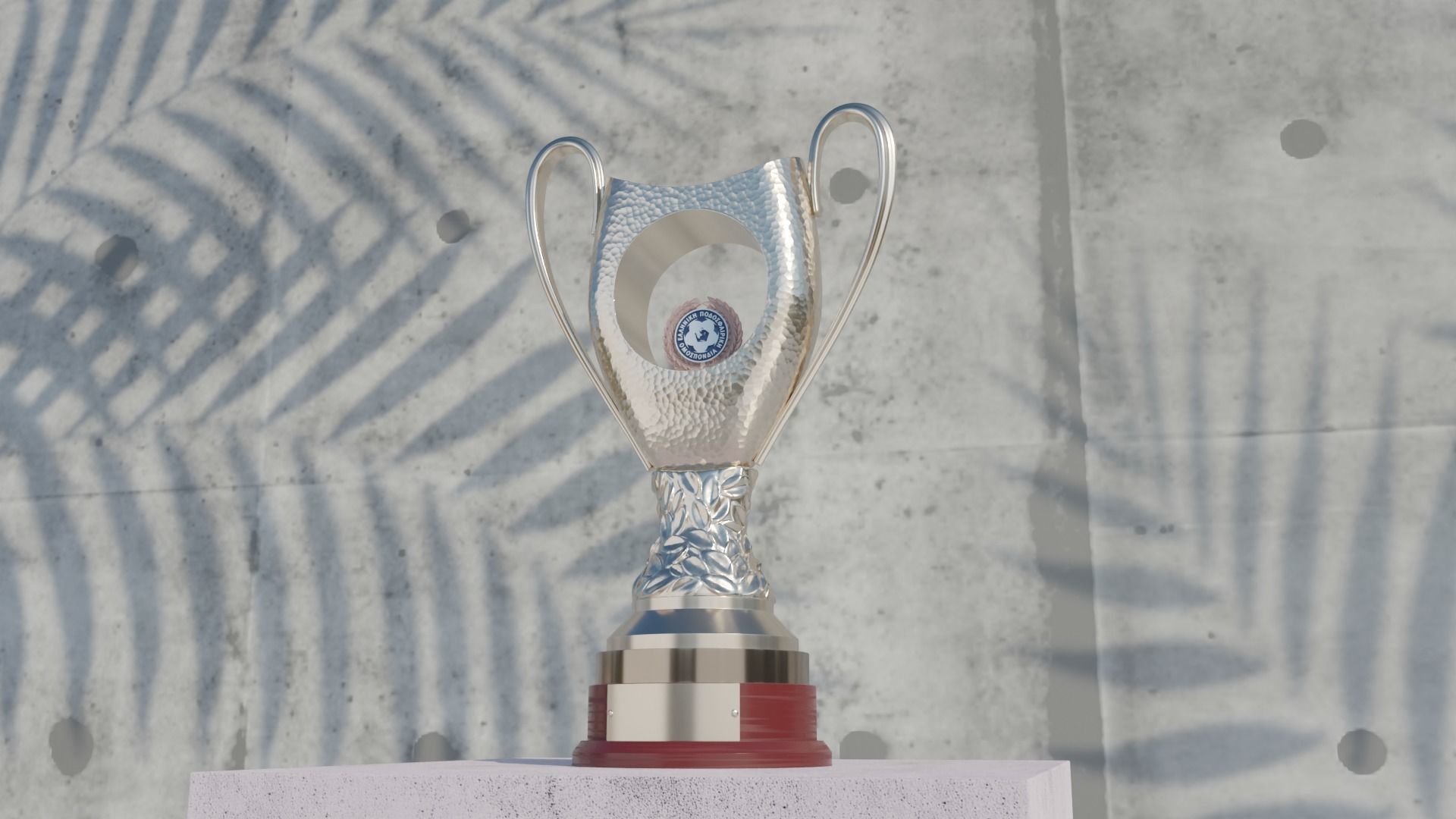 Greek Soccer Trophy - Exquisite 3d replica 3D model 3D printable | CGTrader