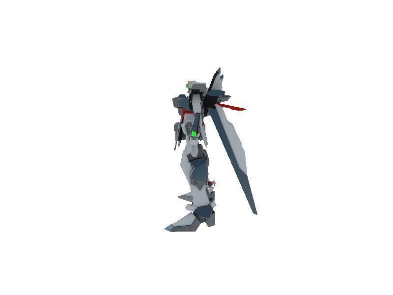 3D model gundam simple model VR / AR / low-poly | CGTrader