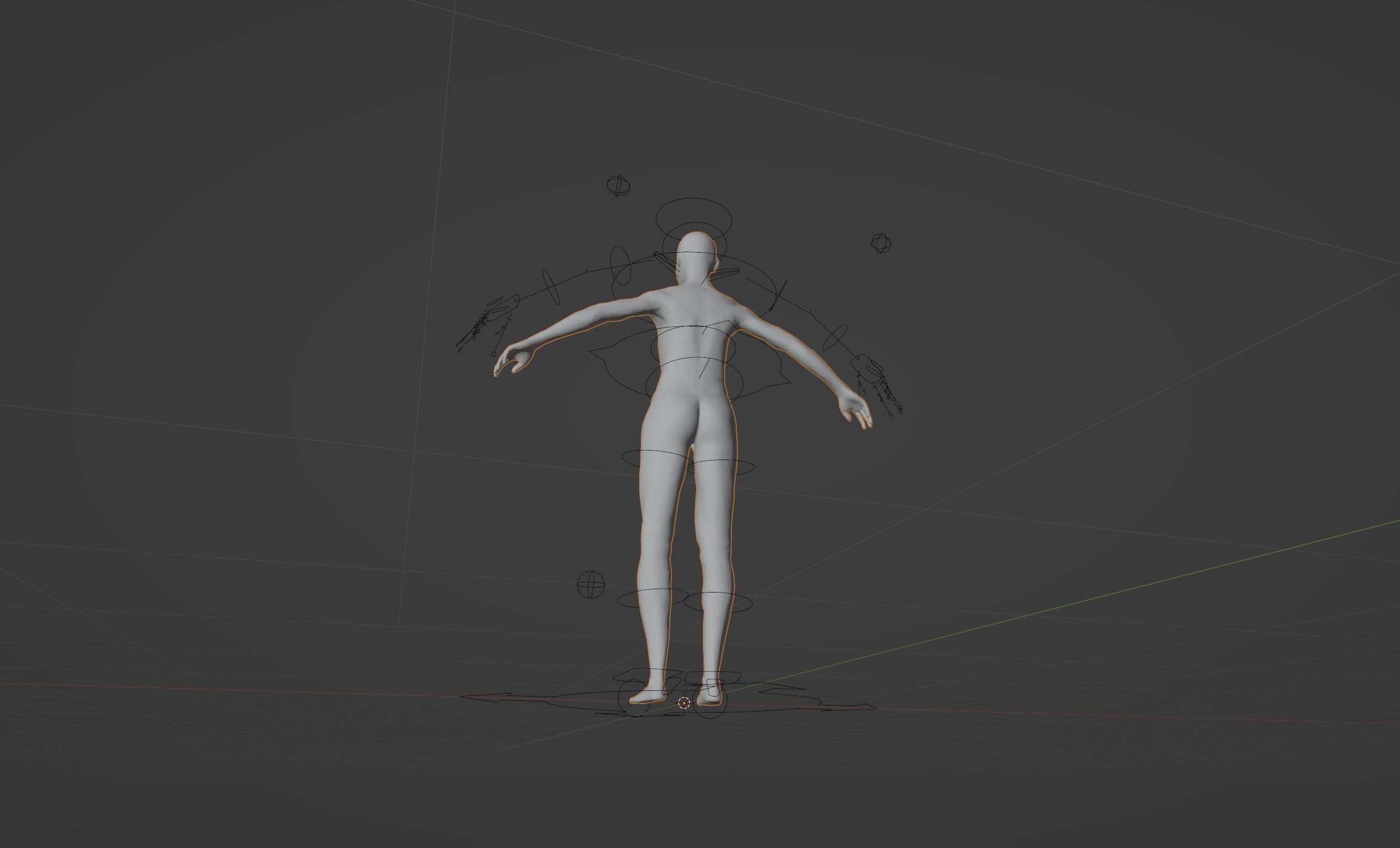 3D model Rigged Female Base Mesh VR / AR / low-poly | CGTrader