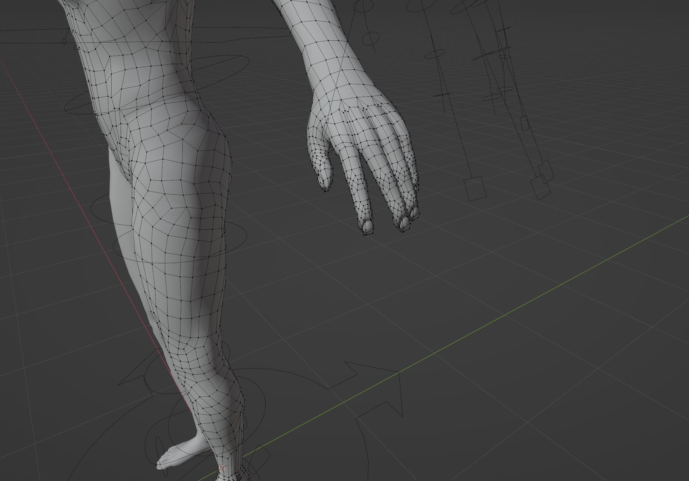 3D model Rigged Female Base Mesh VR / AR / low-poly | CGTrader