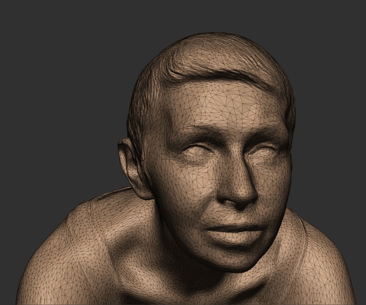 3D model Mature woman doing forward bends 393 VR / AR / low-poly | CGTrader