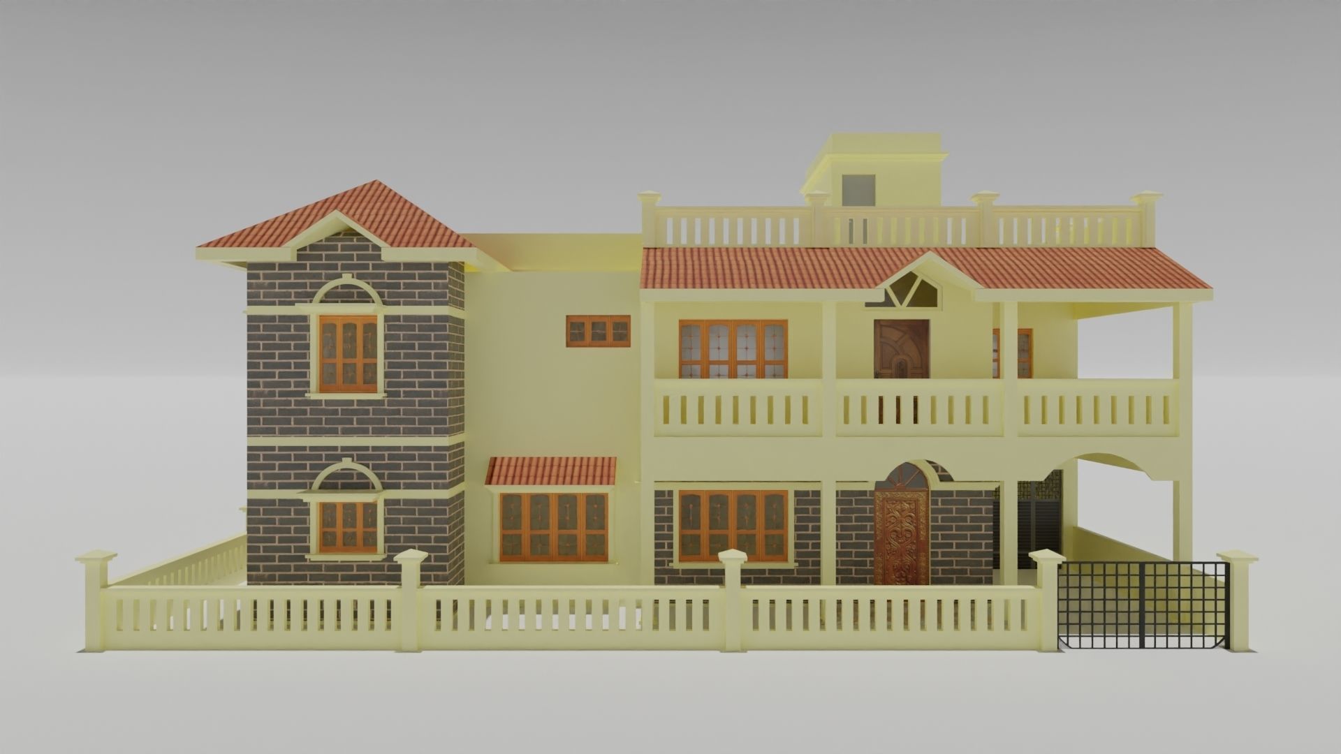 3D model 3D Home Model 1 VR / AR / low-poly | CGTrader