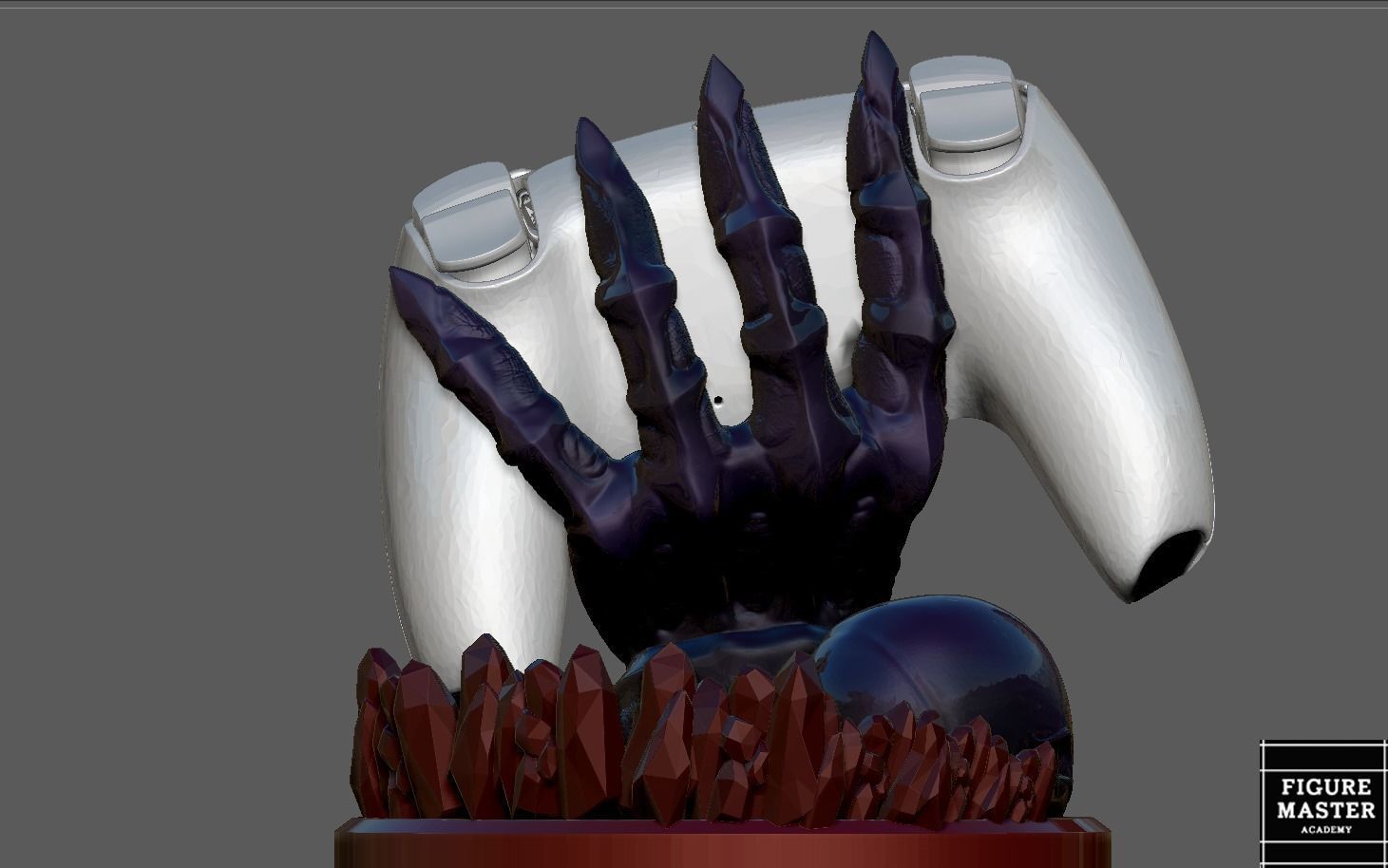 FEMTO HAND BERSERK PS4 PS5 CONTROLLER HOLDER ANIME FANTASY 3D model 3D ...