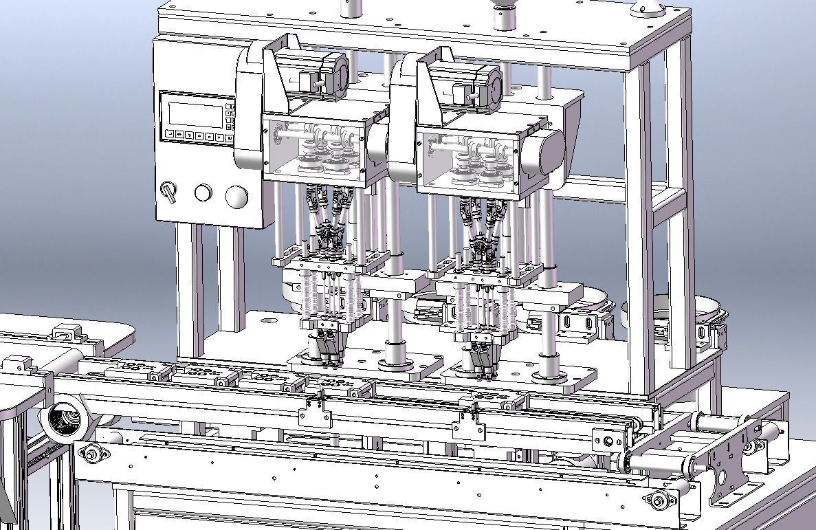 Multiple Spindle Screw Machine 3D model | CGTrader