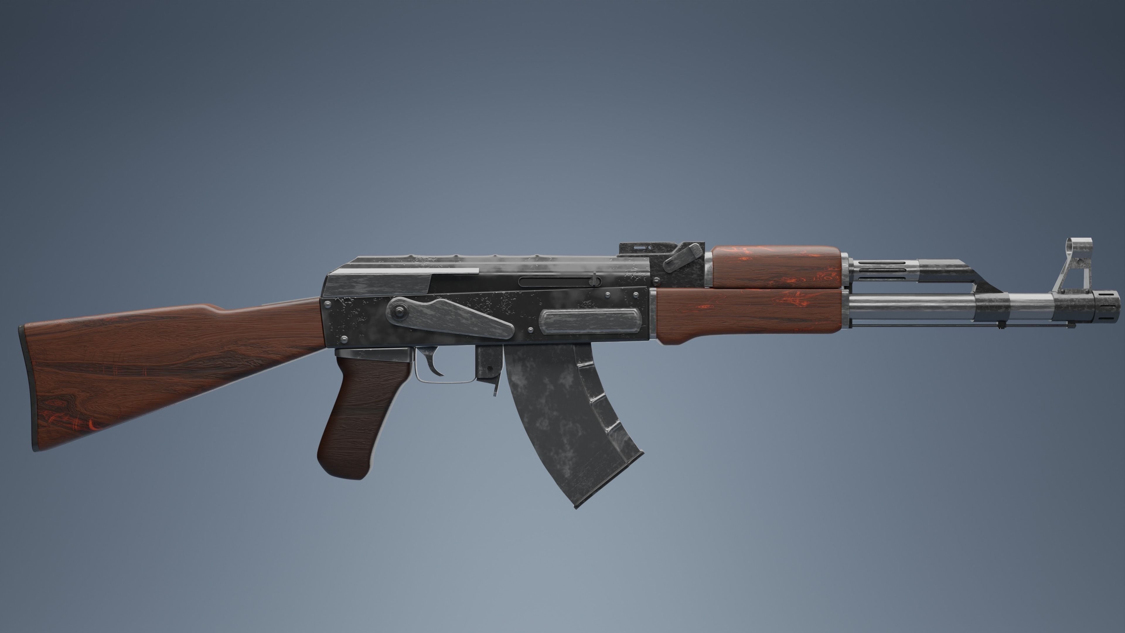 AK-47 3D model | CGTrader