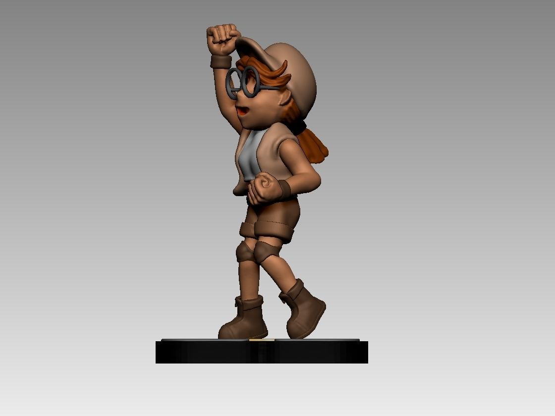 Metal Slug Fio 3D model 3D printable | CGTrader