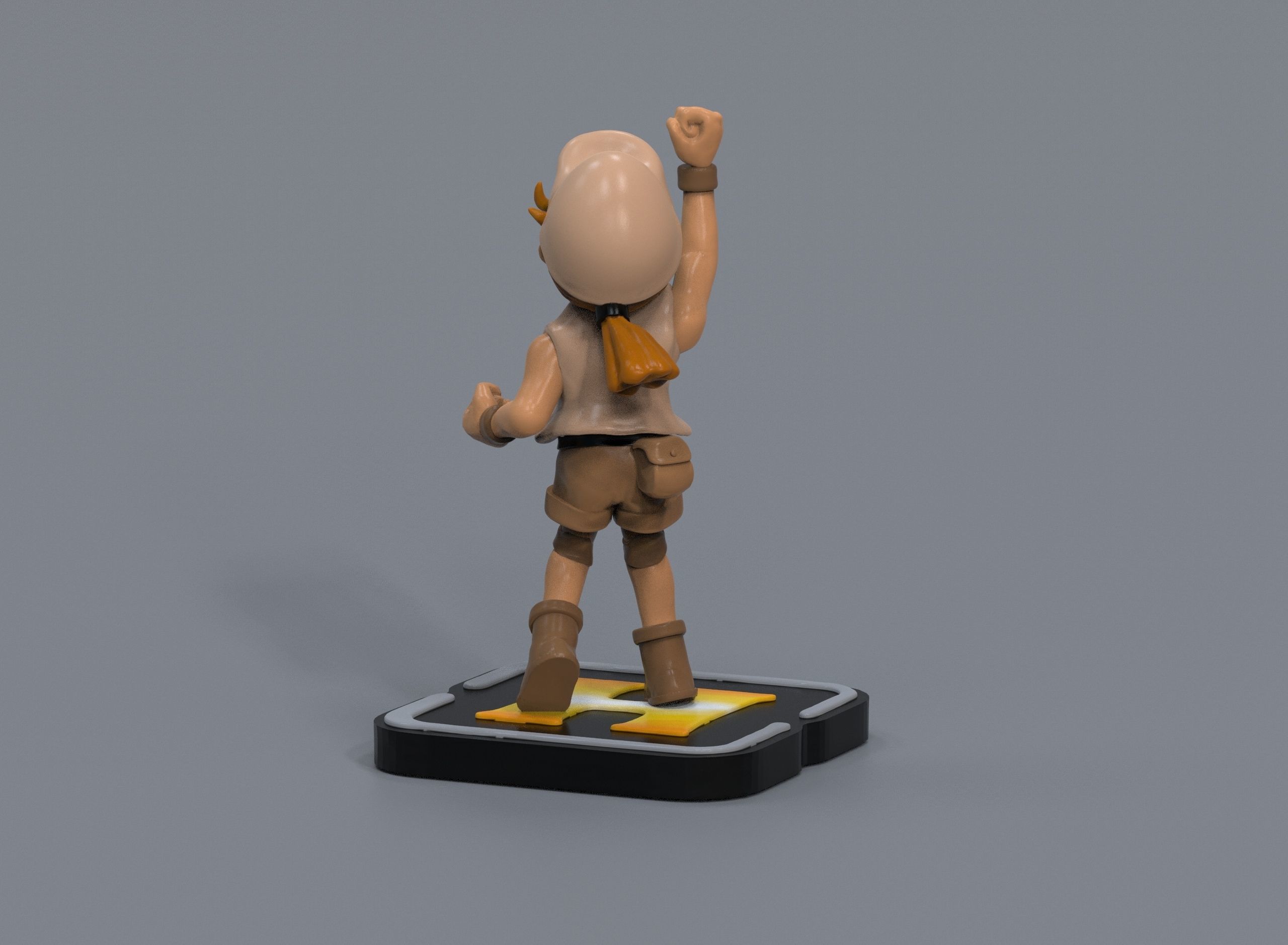 Metal Slug Fio 3D model 3D printable | CGTrader