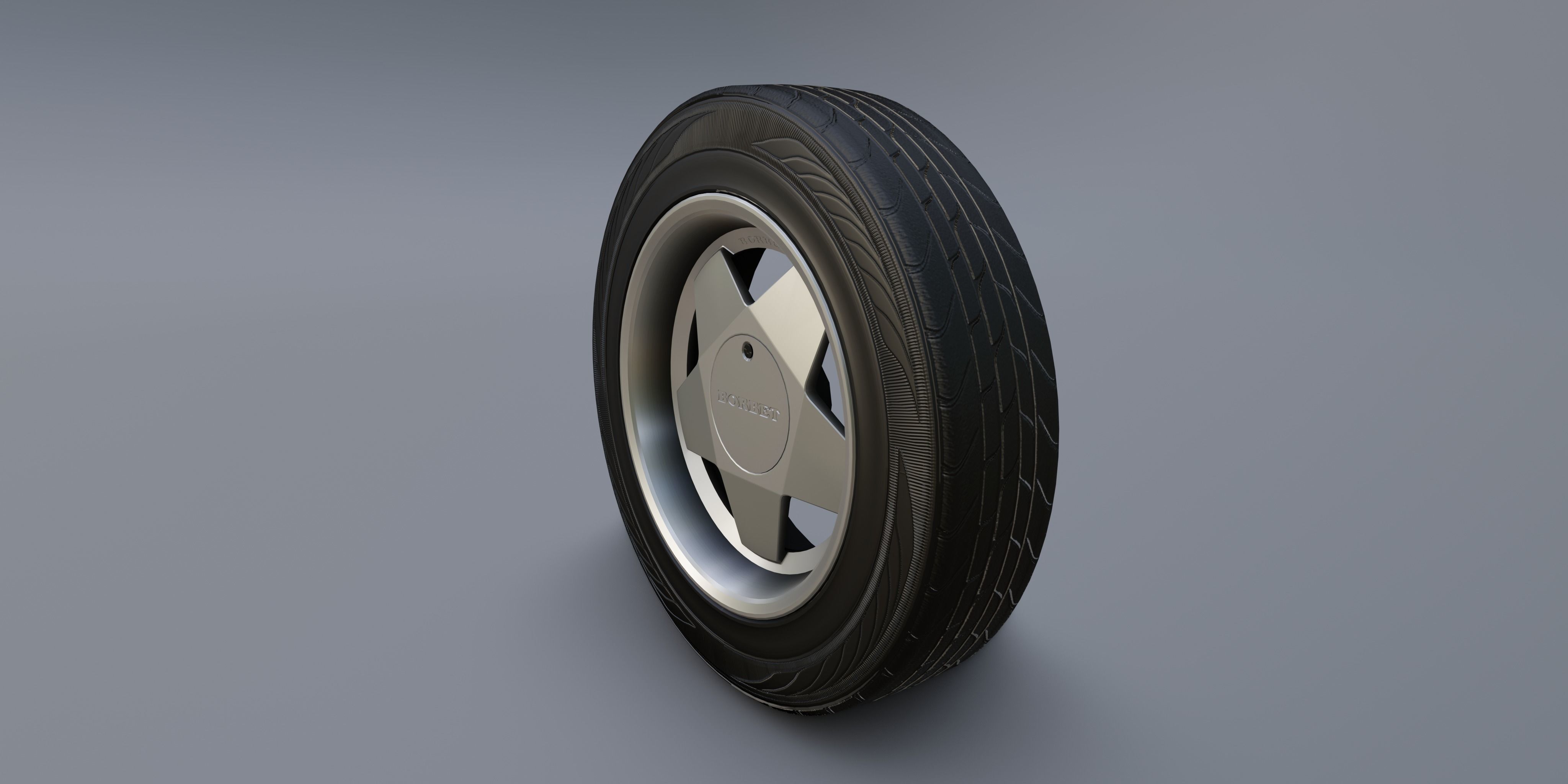 Wheels - Borbet A 3D model | CGTrader