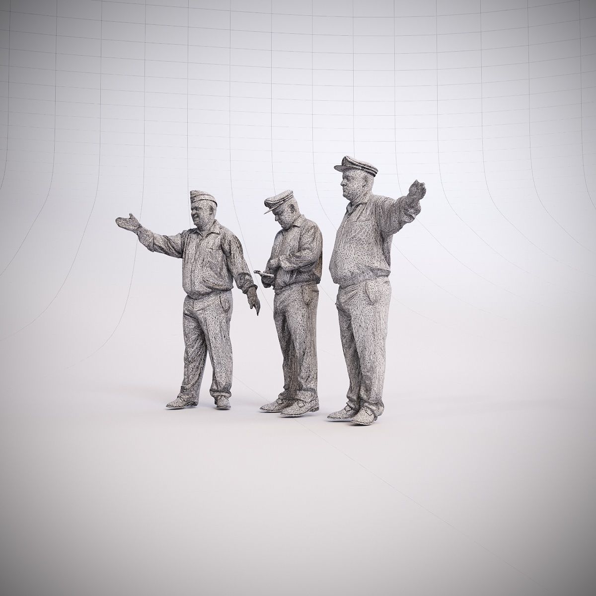 3D Security Guard - Realism and Versatility in Your Scenes 3D model ...