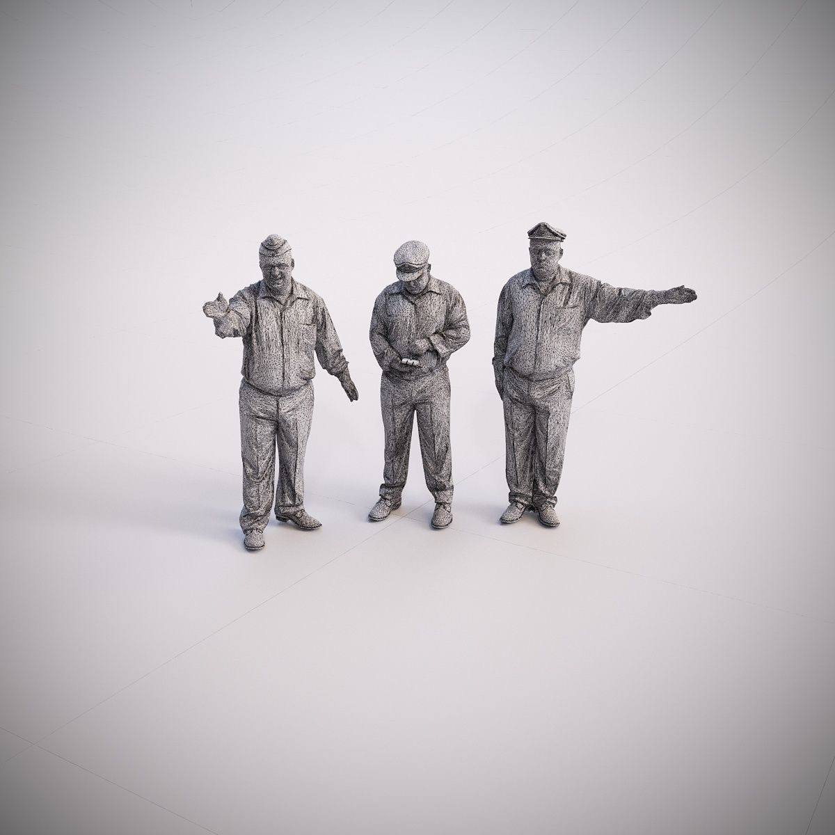 3D Security Guard - Realism and Versatility in Your Scenes 3D model ...