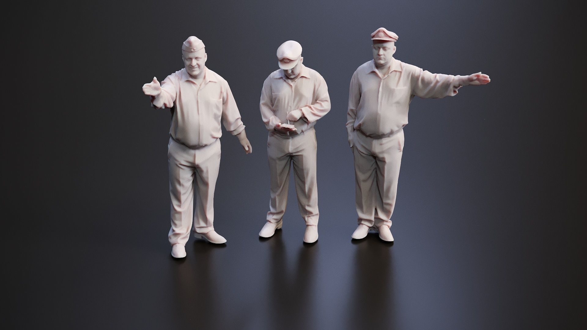 3D Security Guard - Realism and Versatility in Your Scenes 3D model ...