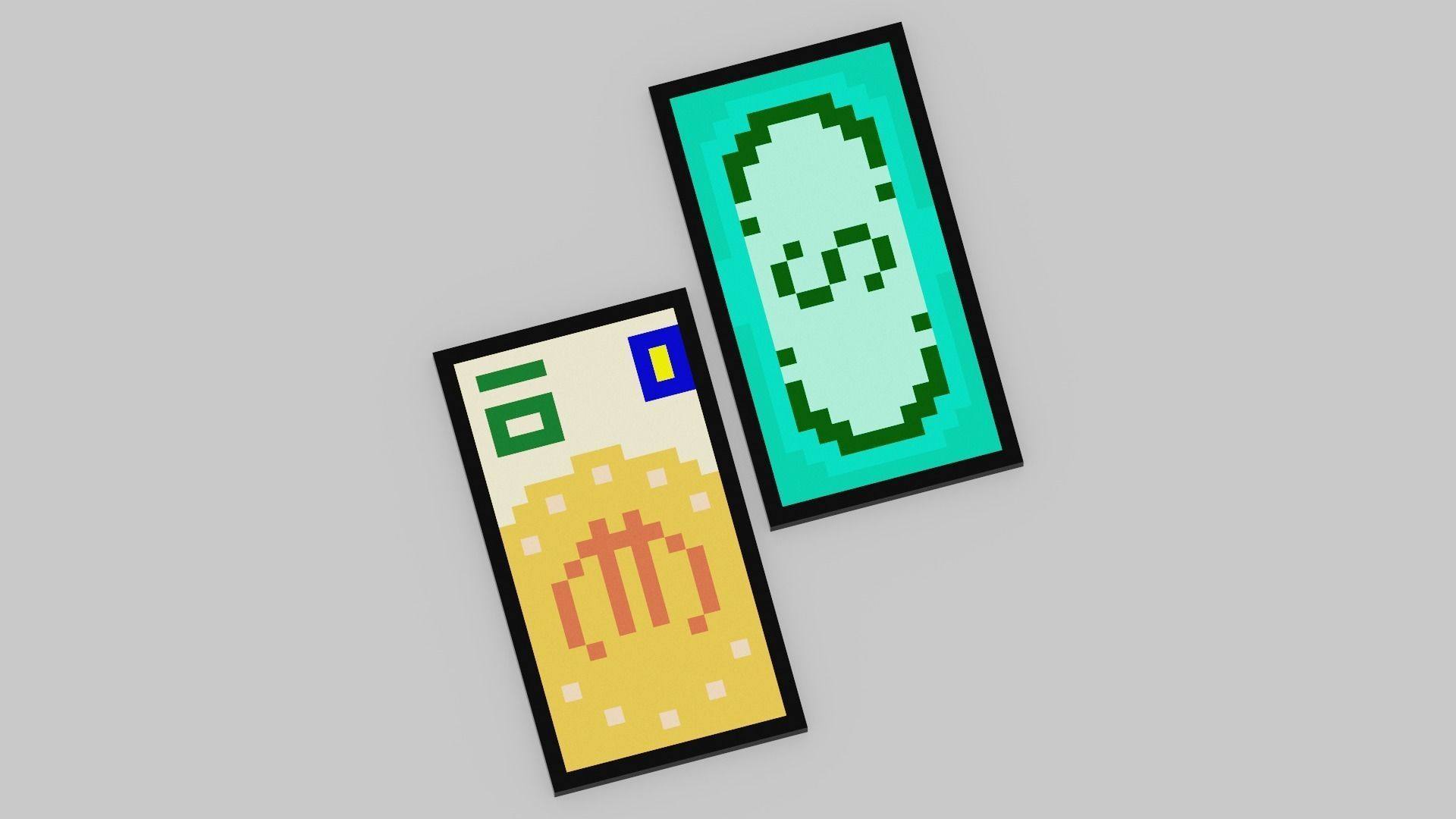 3D model Pixel Money Pack VR / AR / low-poly | CGTrader