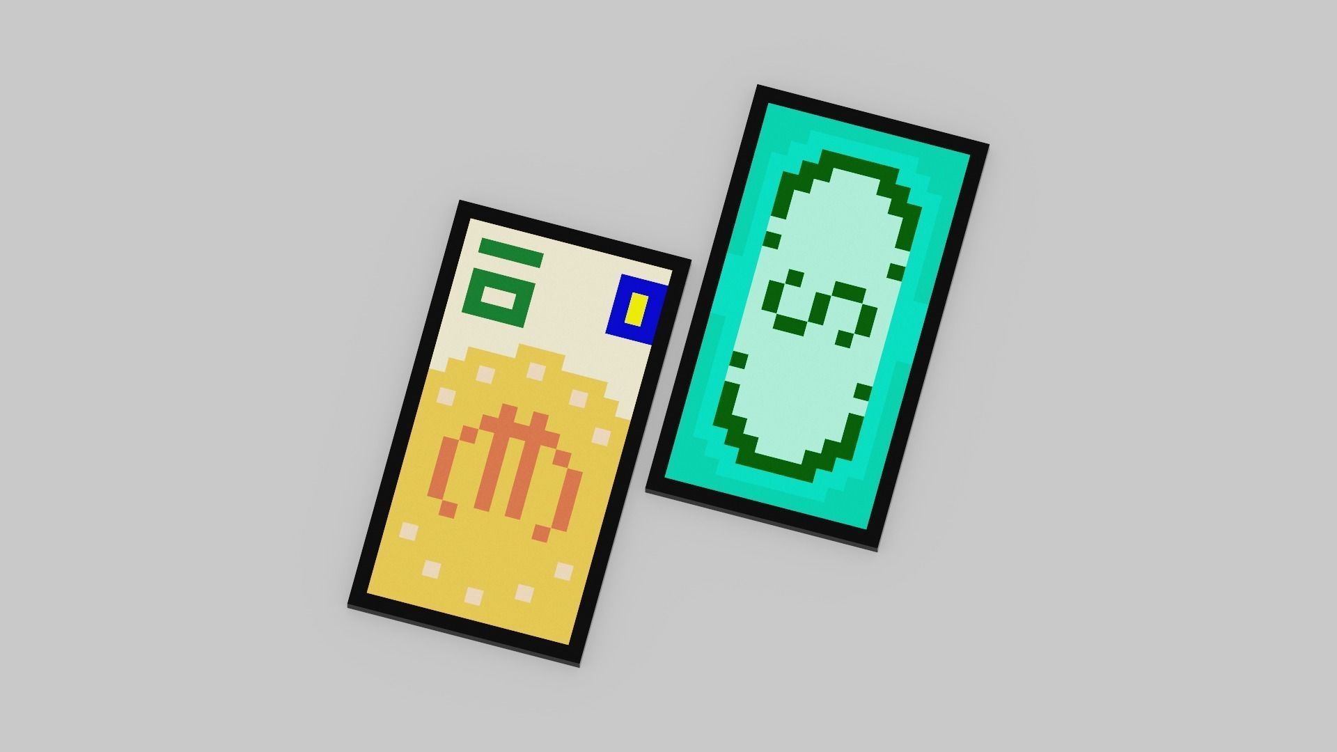 3D model Pixel Money Pack VR / AR / low-poly | CGTrader