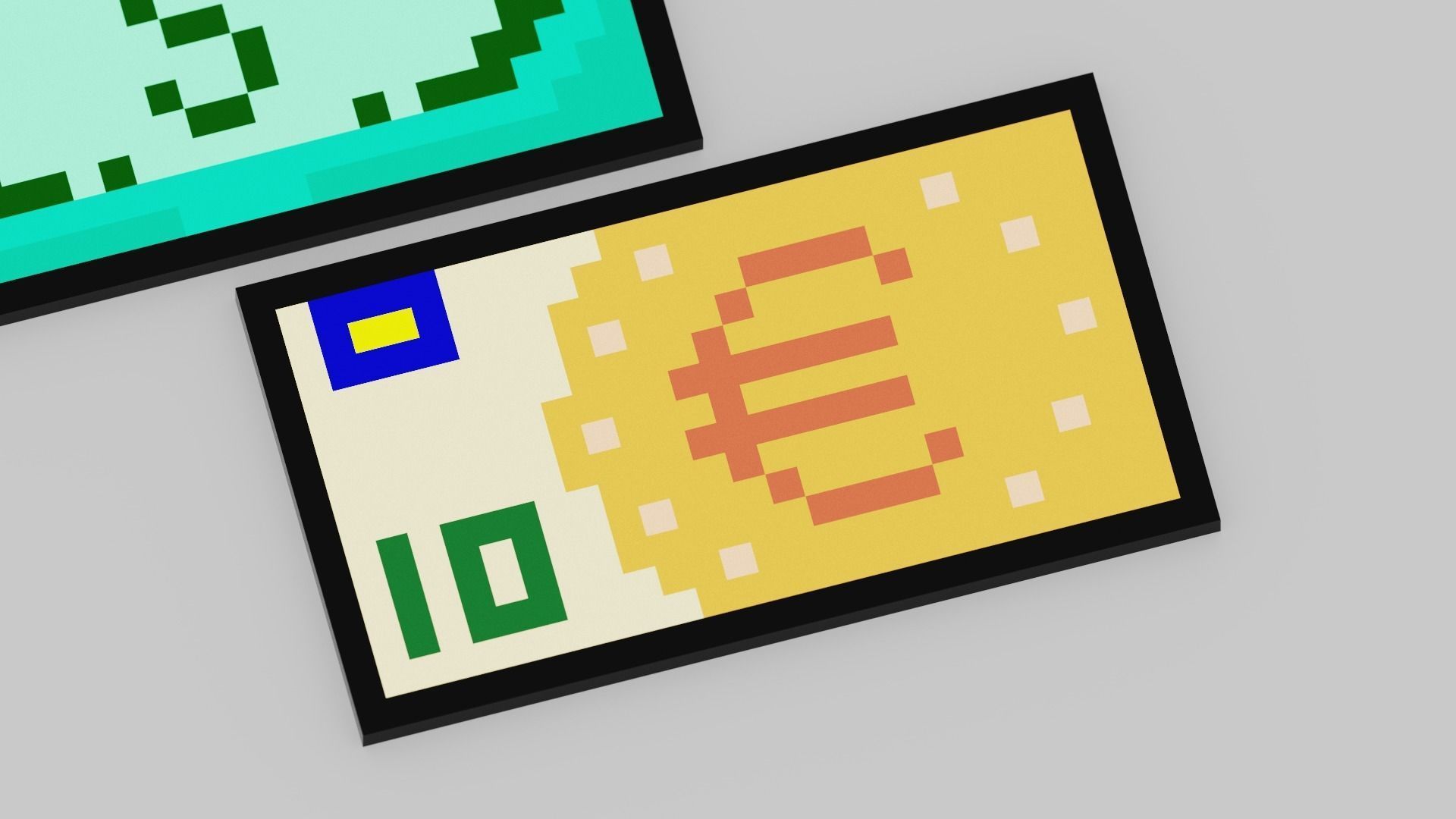 3D model Pixel Money Pack VR / AR / low-poly | CGTrader