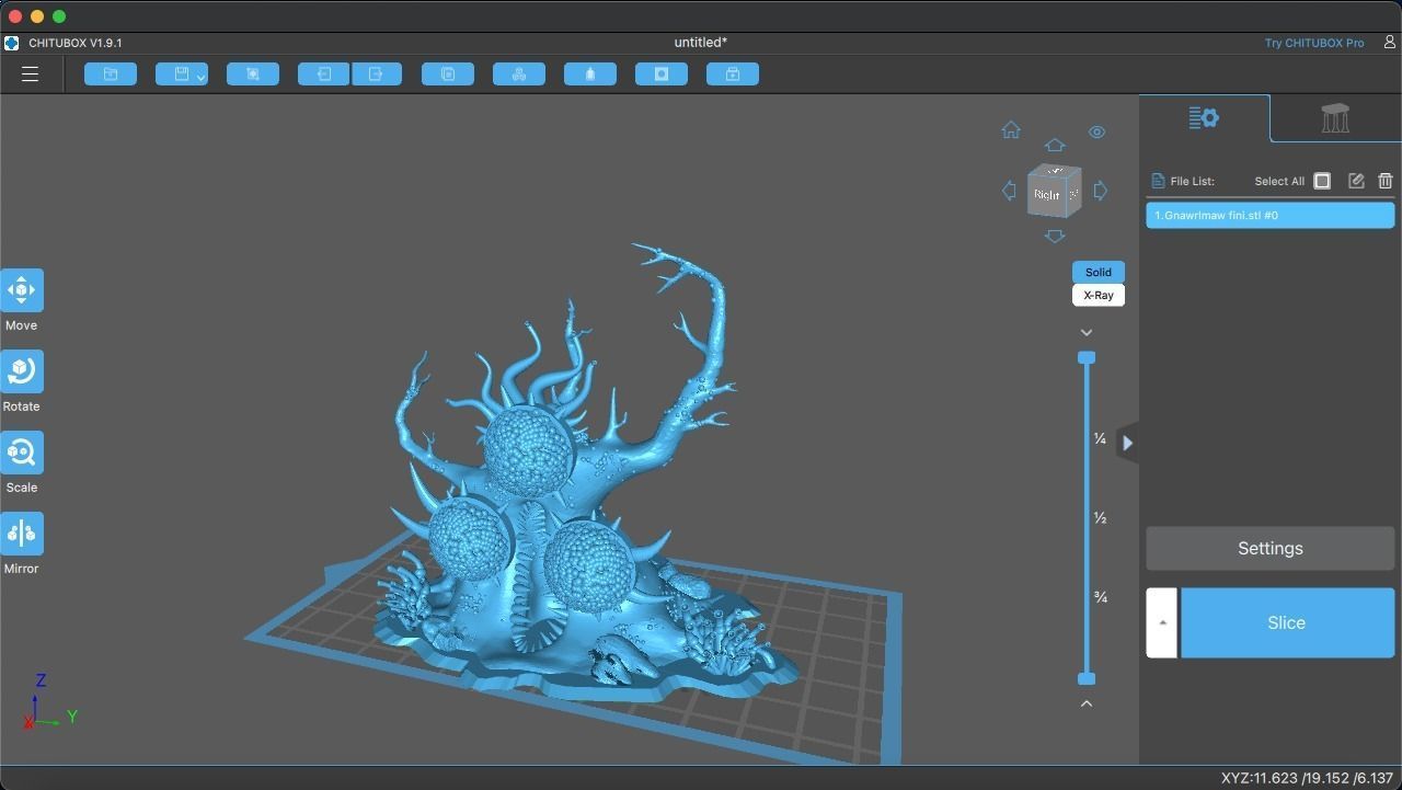 Gross Gnarled Plague Tree 3D model 3D printable | CGTrader