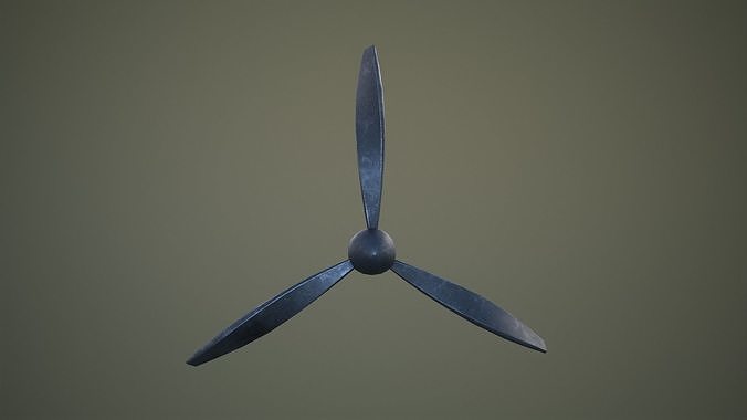 3D model Propeller Low-Poly VR / AR / low-poly | CGTrader