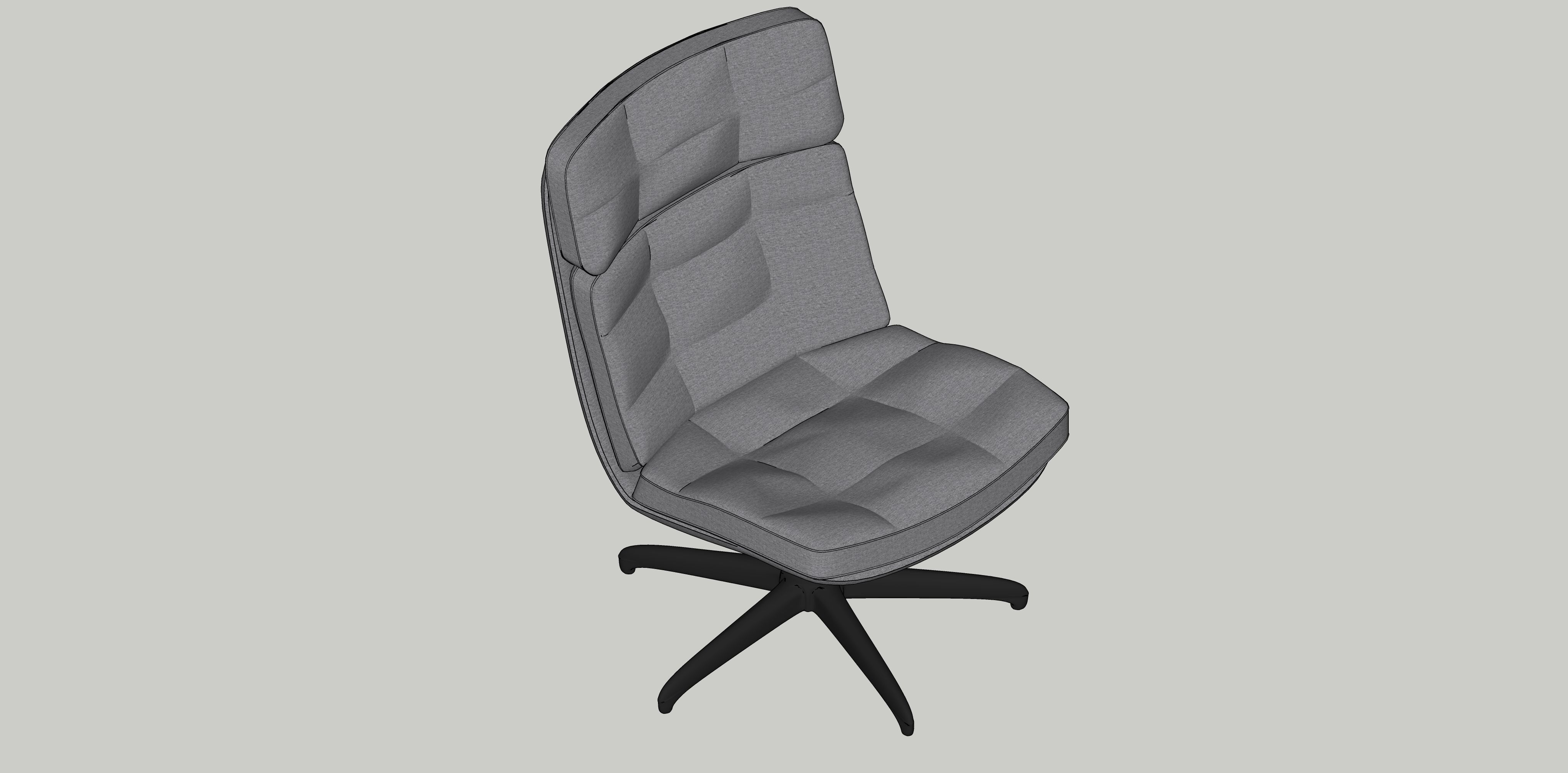 Lounge Chair IKEA HAVBERG 3D model | CGTrader