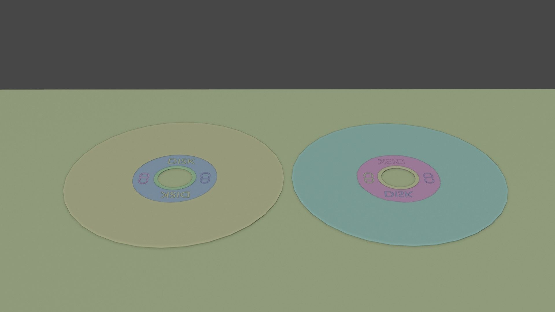 CD disk free 3D model animated rigged | CGTrader