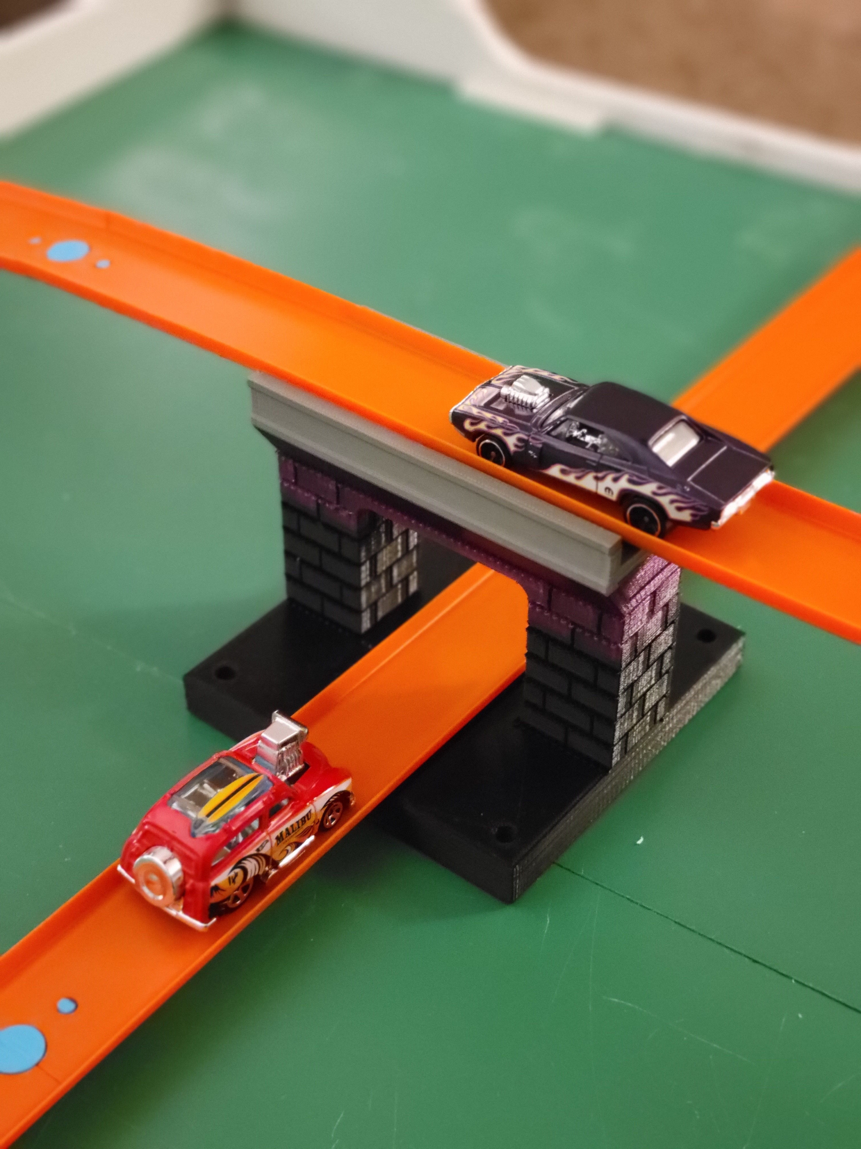 HotWheels Track Overpass 3D model 3D printable | CGTrader