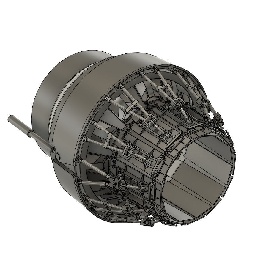 Thrust Nozzle 3D model | CGTrader