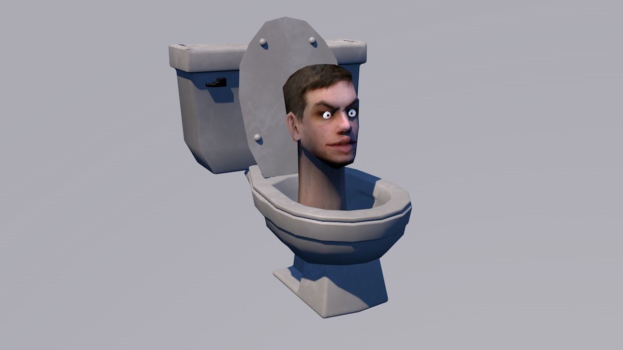 3D model Skibidi Toilet VR / AR / low-poly | CGTrader