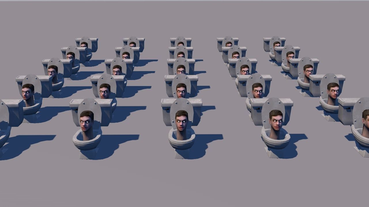3D model Skibidi Toilet VR / AR / low-poly | CGTrader