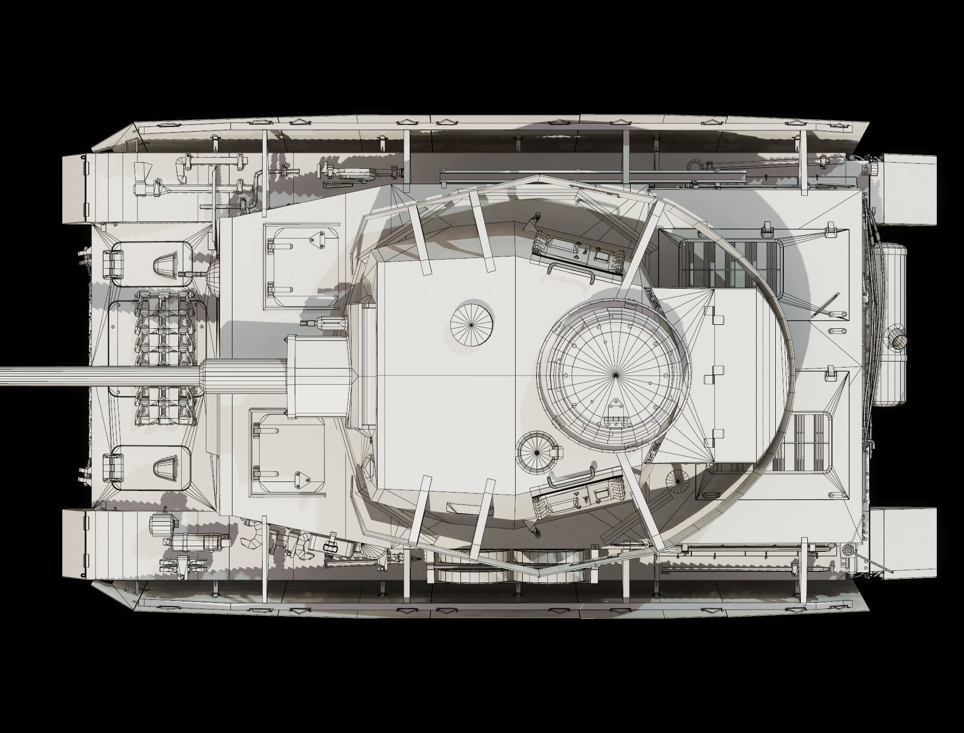 Panzer IV Ausf H - Base Mesh 3D model | CGTrader
