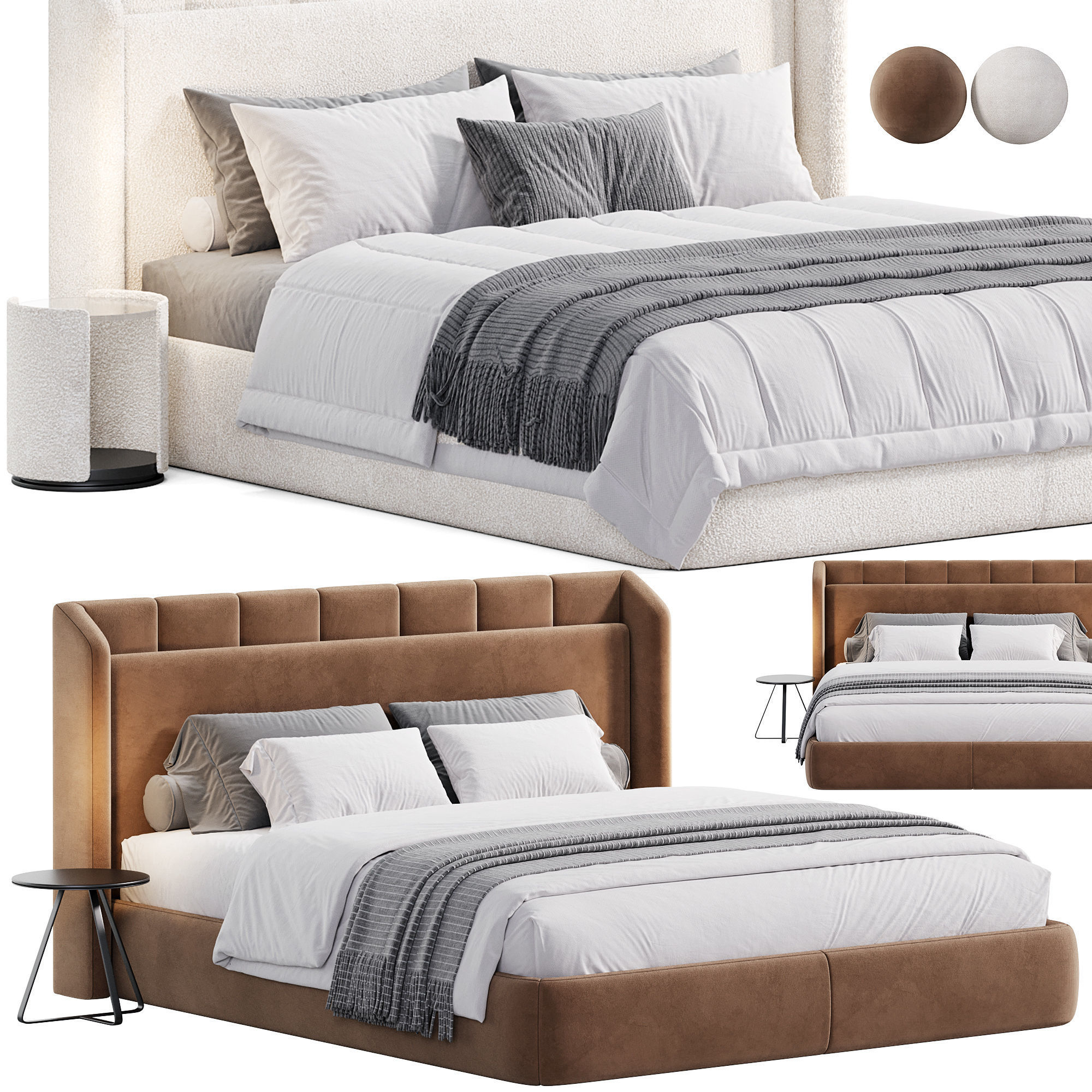 Rio bed by factories Ana Roque 3D model | CGTrader