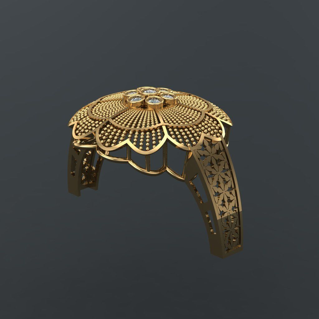 Traditional Indian locket and necklace Design 3D print Mode 3D model 3D ...