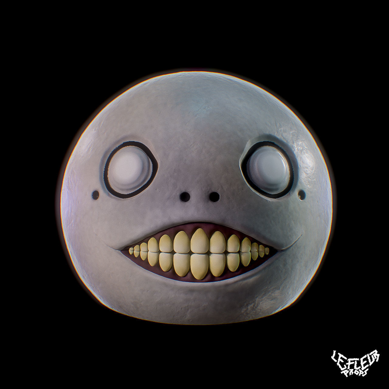 NIER AUTOMATA EMIL HELMET 3D model 3D printable | CGTrader