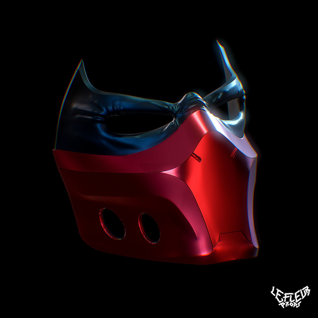 RED HOOD OUTLAW MASK 3D model 3D printable | CGTrader