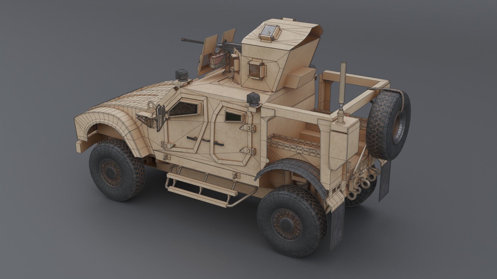 3D model Combat Multi-Role Vehicle VR / AR / low-poly | CGTrader