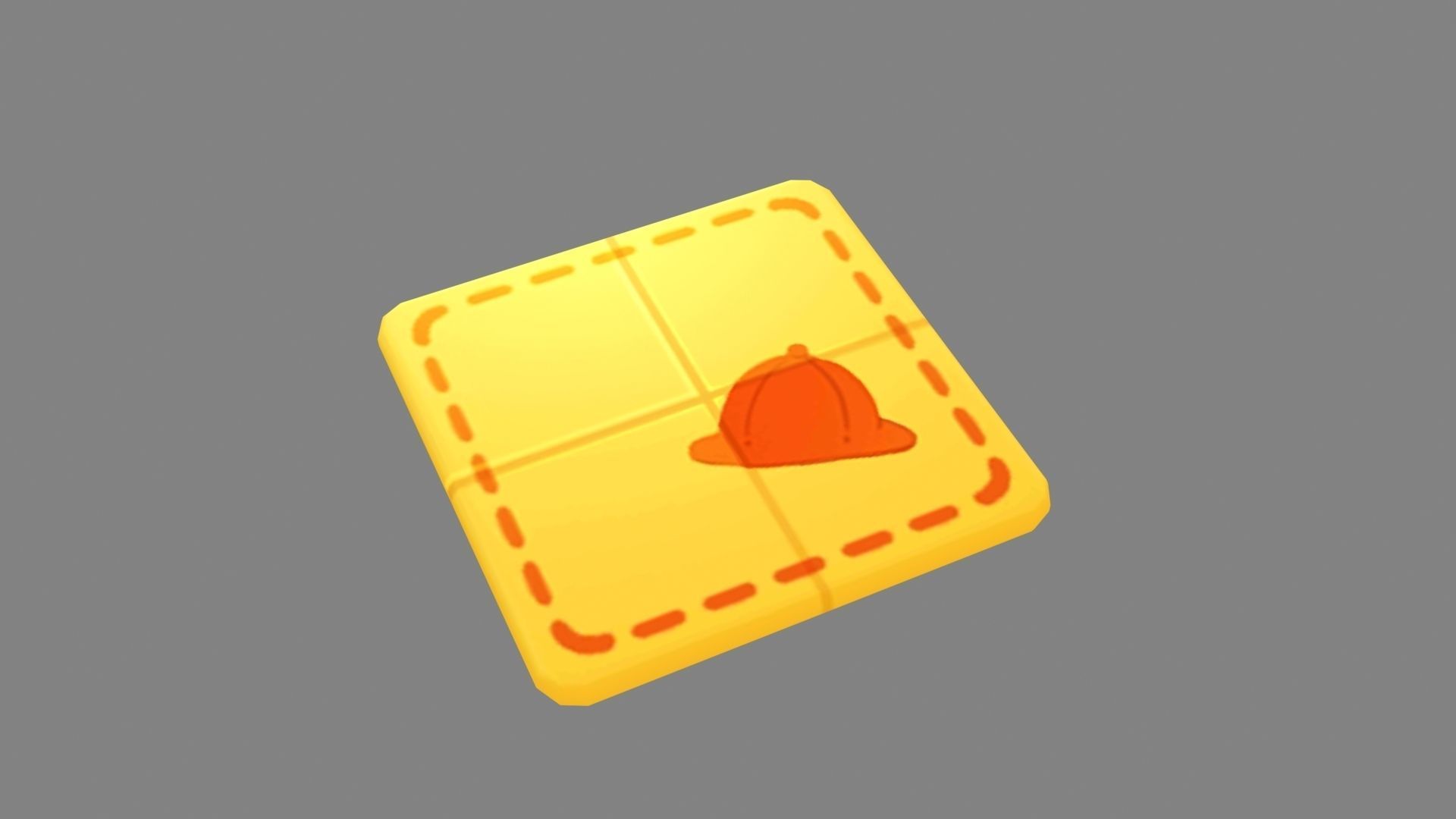 3D model Cartoon floor mats VR / AR / low-poly | CGTrader