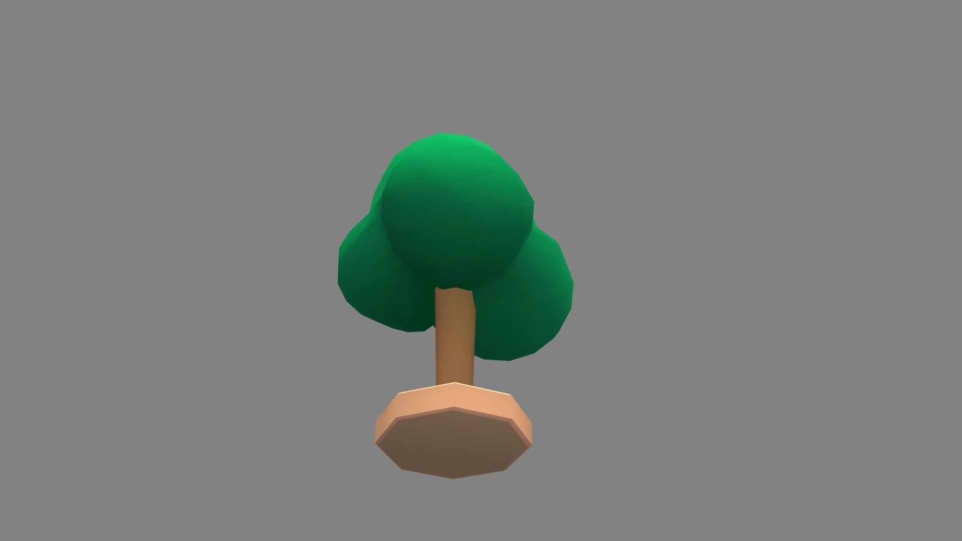 3D model Cartoon tree toy VR / AR / low-poly | CGTrader