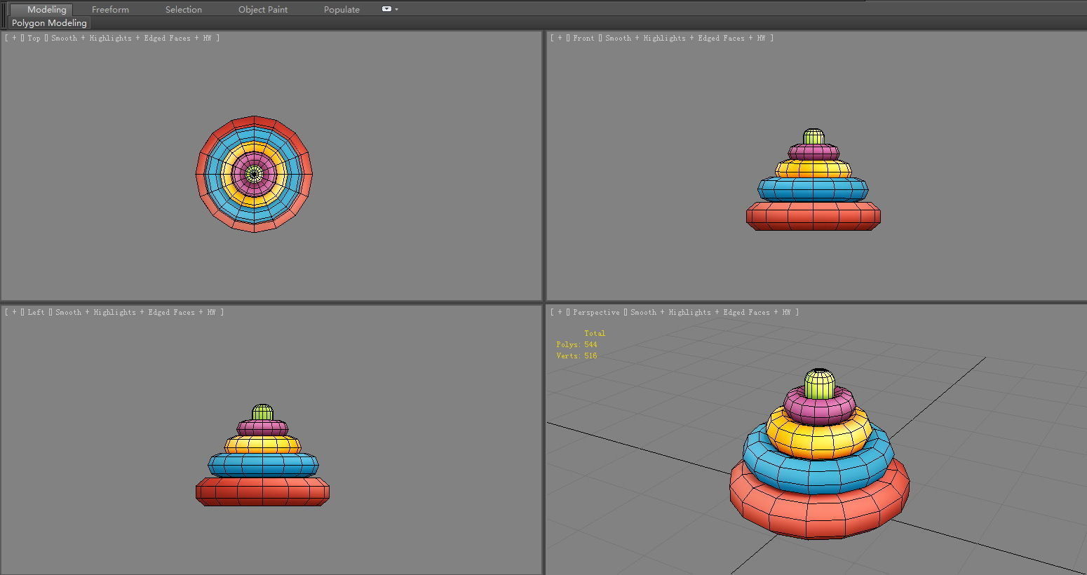 3D model Cartoon ferrule toy VR / AR / low-poly | CGTrader