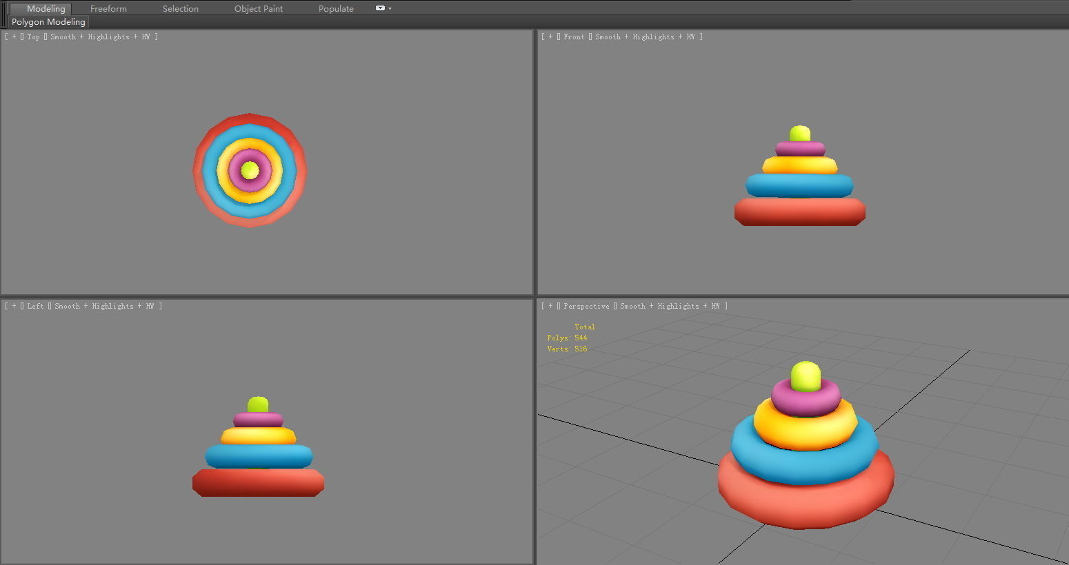 3D model Cartoon ferrule toy VR / AR / low-poly | CGTrader