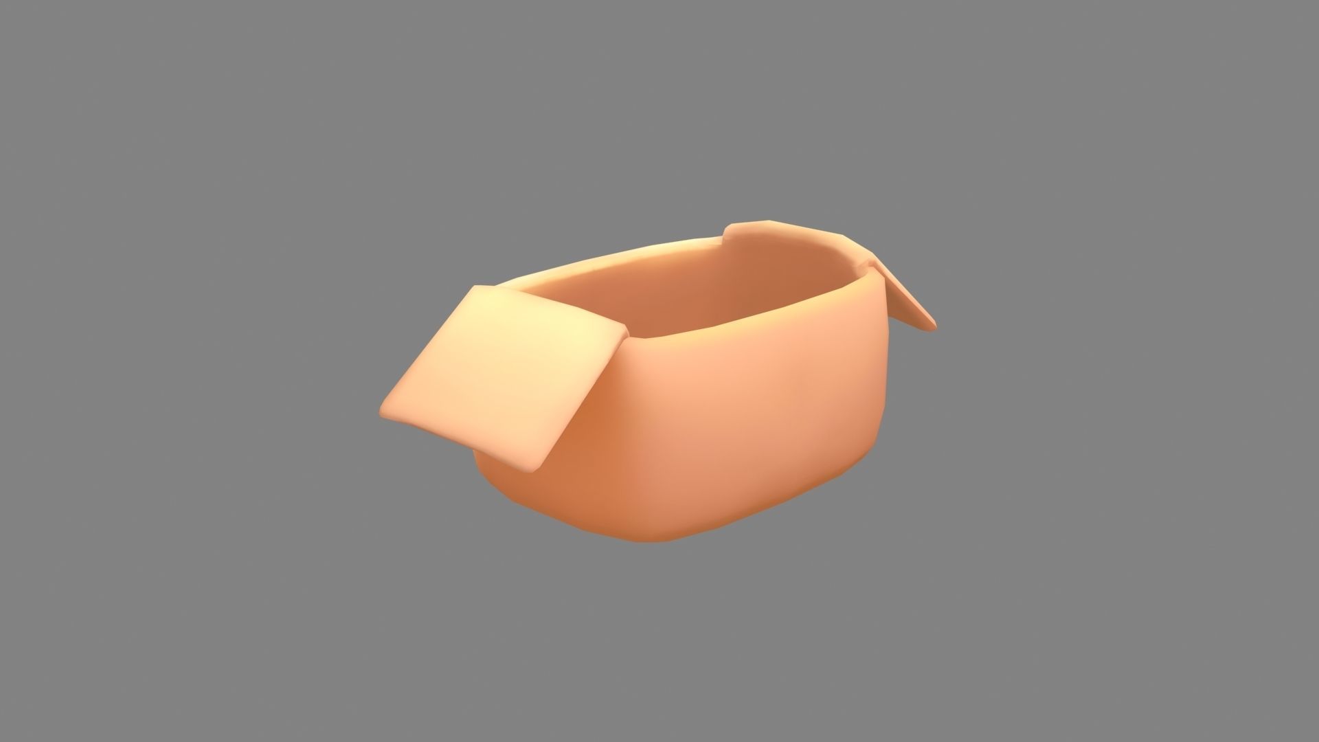 3D model Cartoon cardboard box VR / AR / low-poly | CGTrader