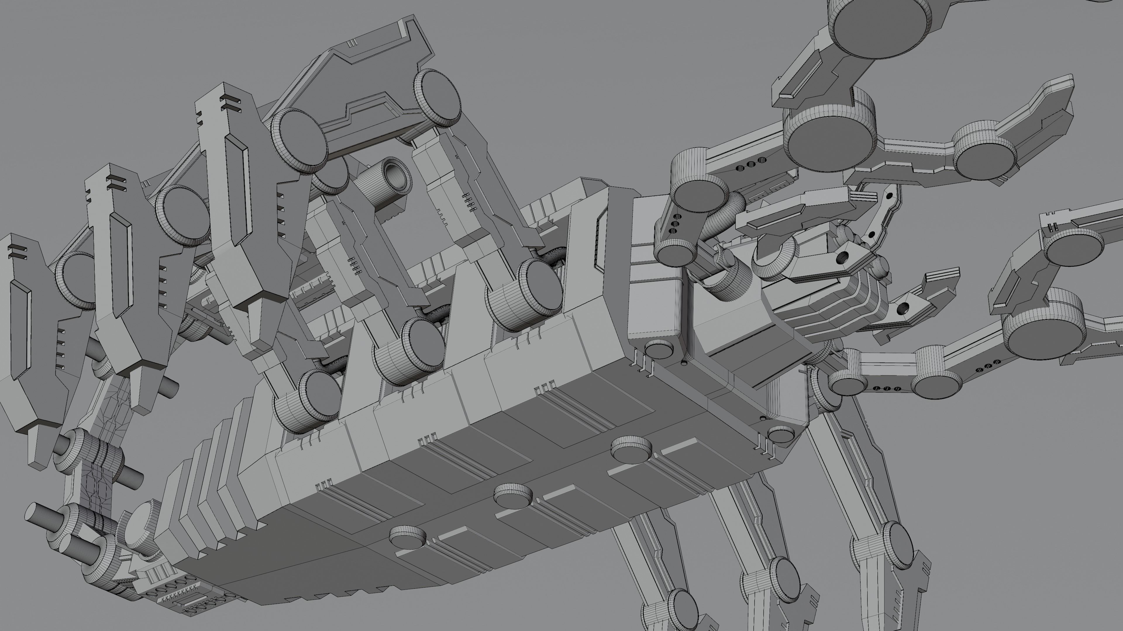Scorpion Warbot 3D model | CGTrader