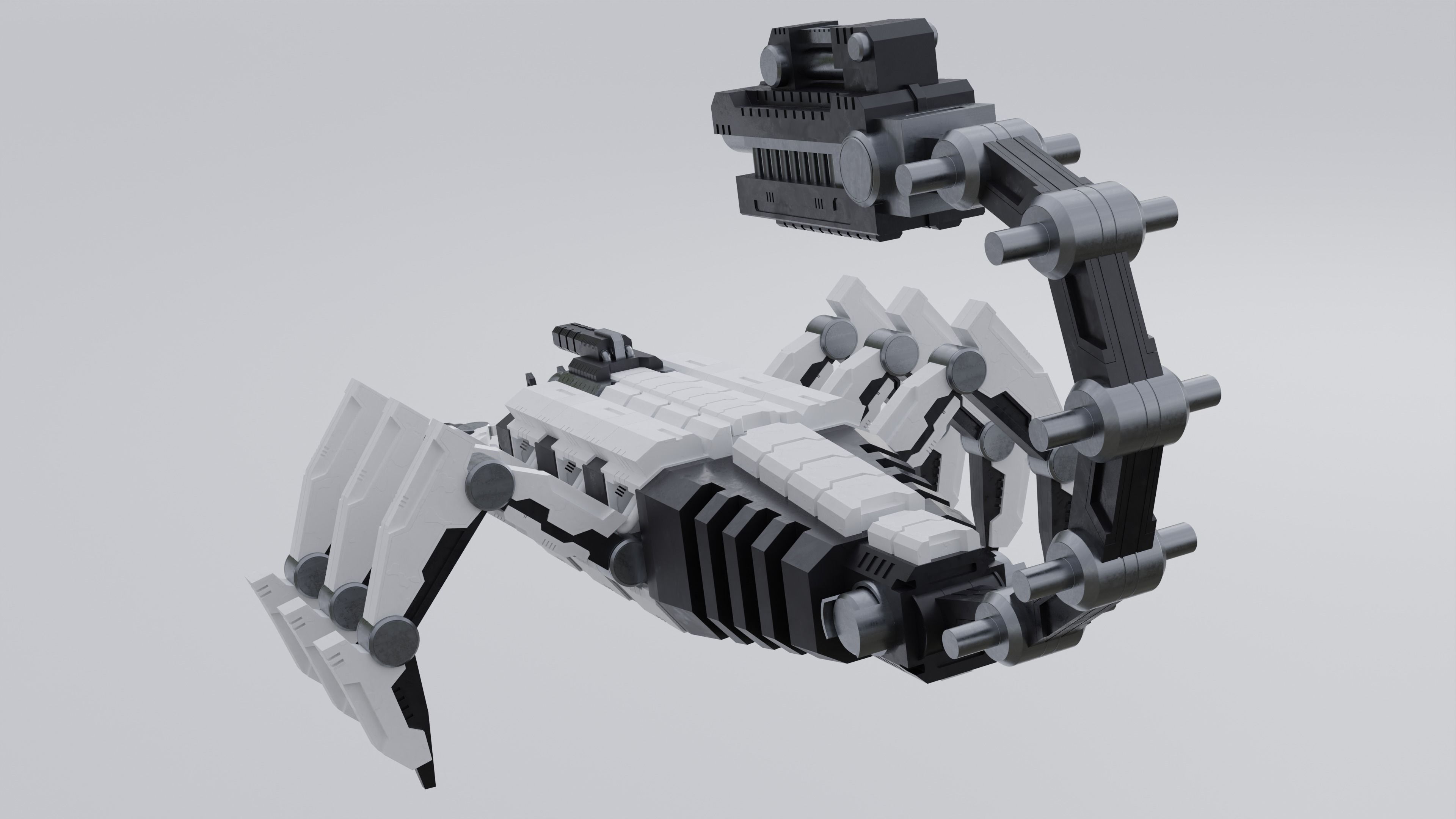 Scorpion Warbot 3D model | CGTrader