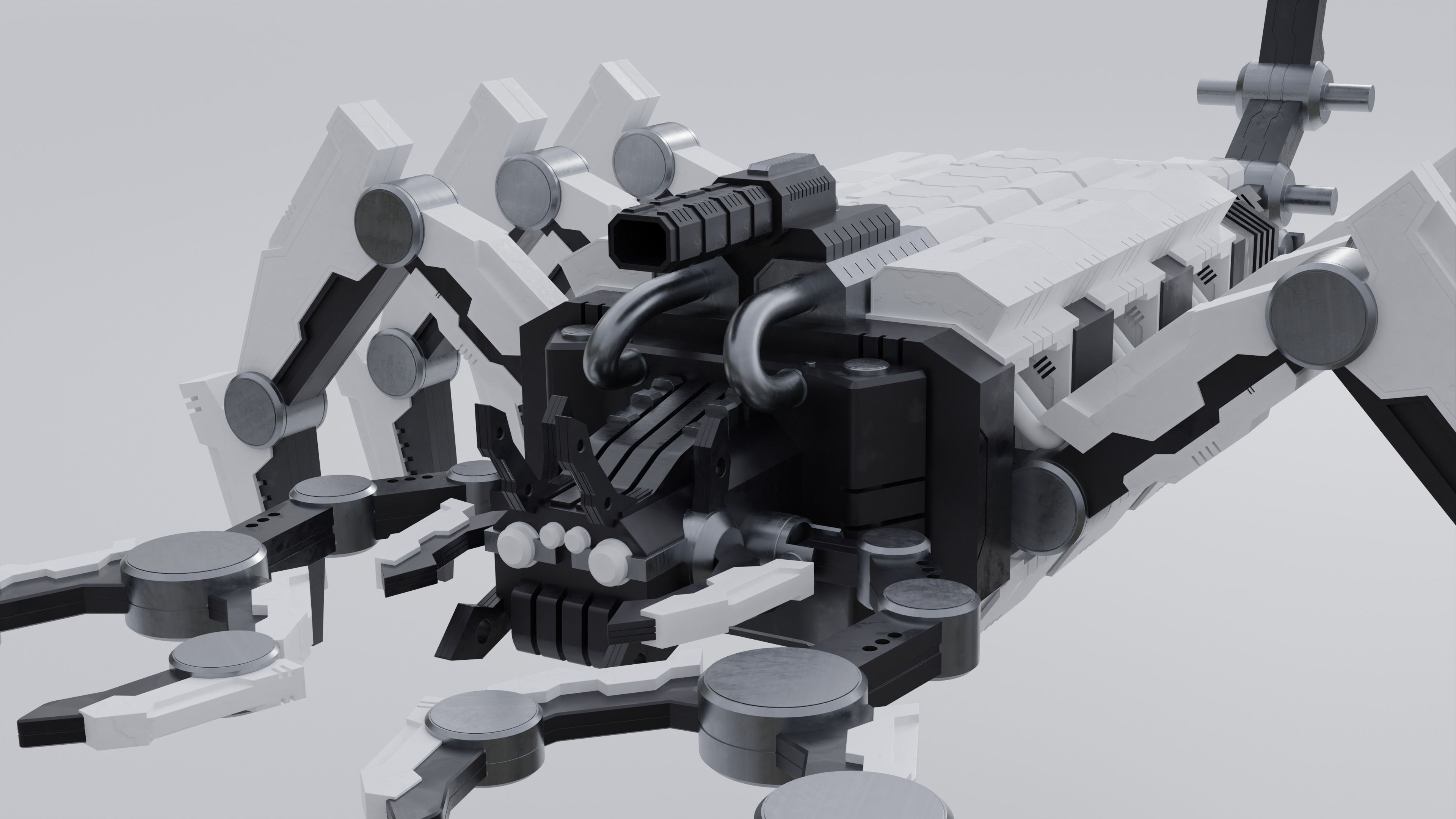 Scorpion Warbot 3D model | CGTrader